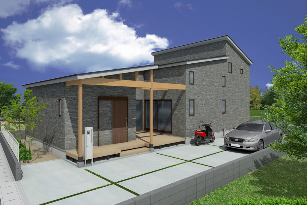 3LDK／35.57坪 | ローコスト住宅 にじいろのおうち